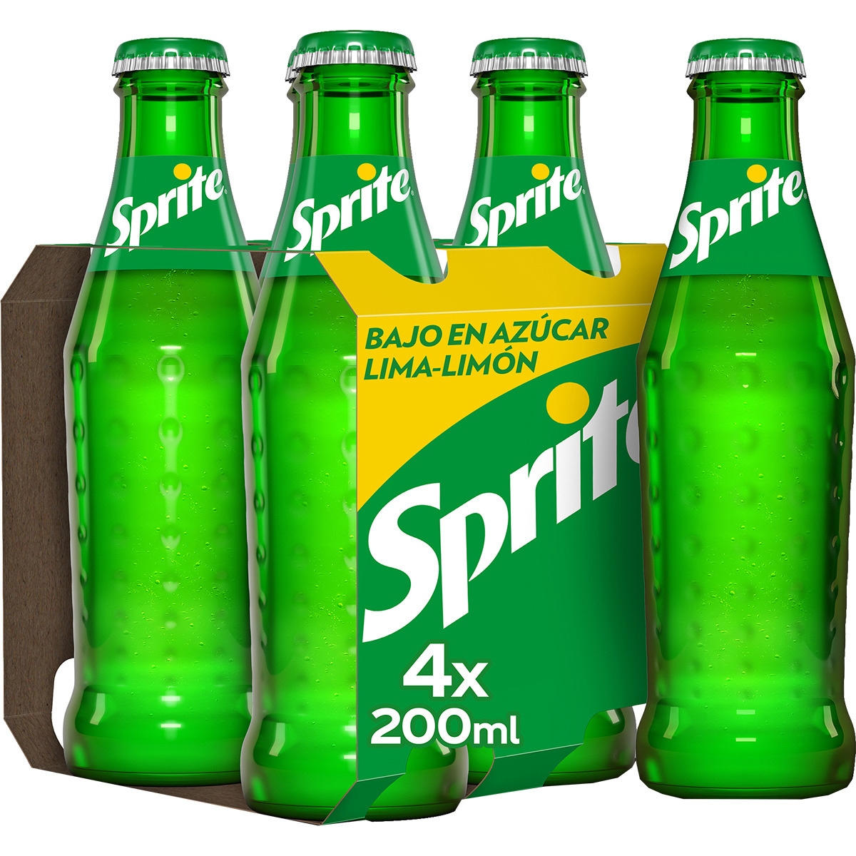 Comprar refresco de lima limón con gas pack 4 botellas 20 cl (envase de ...