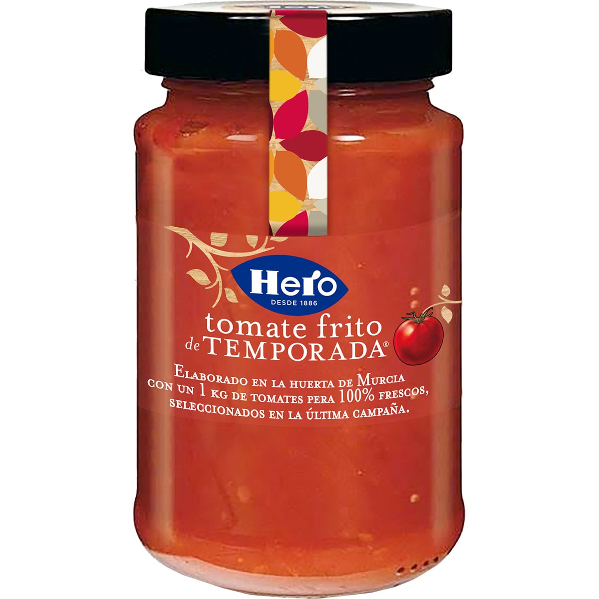 Tomate frito de temporada frasco 370 g · HERO · Supermercado El Corte ...