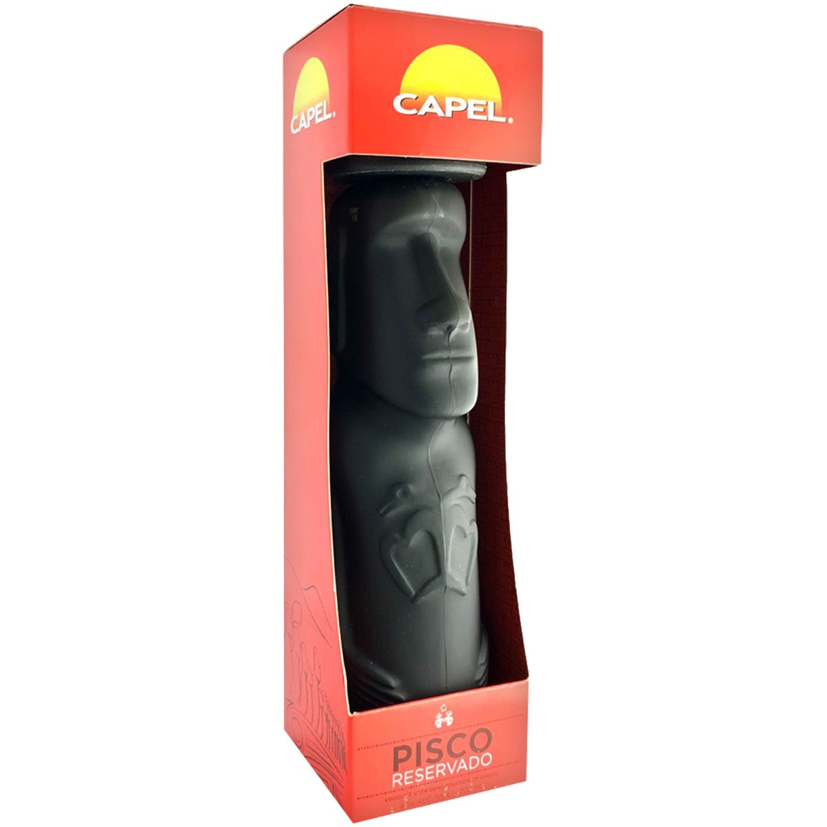 Chile Moai Pisco Reservado bottle 70 cl · CAPEL · Supermercado El Corte ...