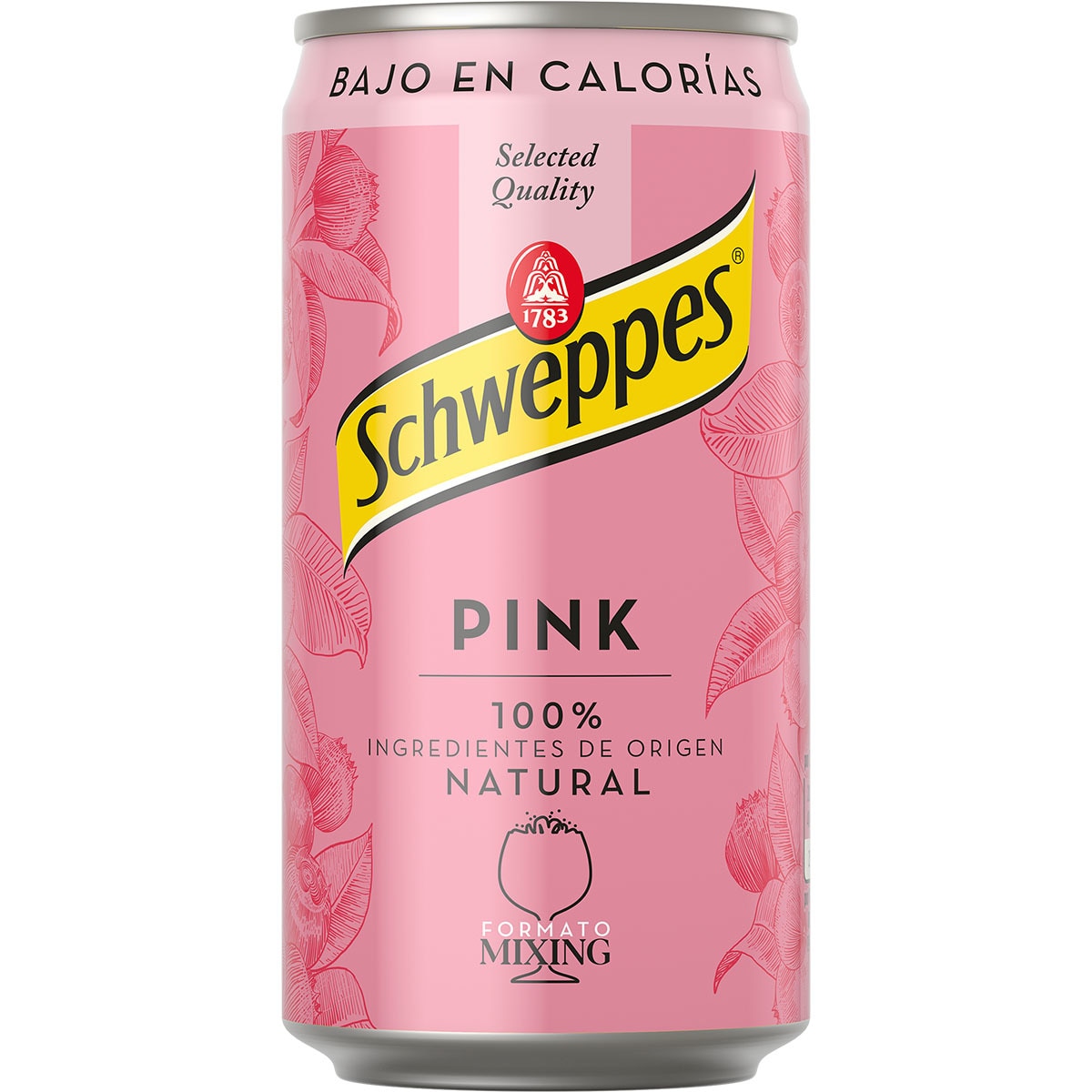 Pink tónica rosa lata 25 cl · SCHWEPPES · Supermercado El Corte Inglés