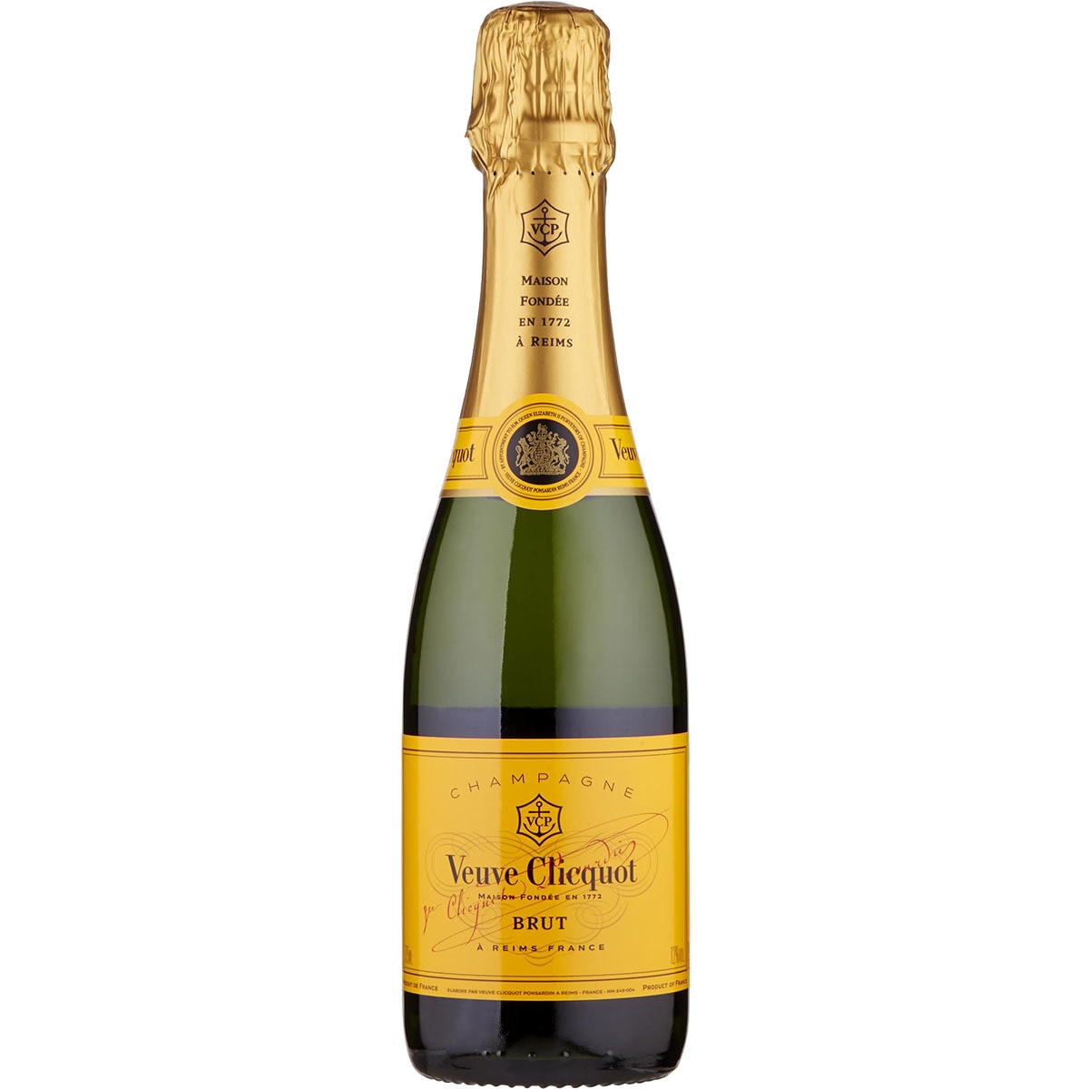 Yellow Label champagne brut botella 37,5 cl · VEUVE CLICQUOT ...