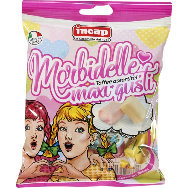 Rebuçados Morbidelle Maxi Gusti embalagem 125 g · Incap · Supermercado ...