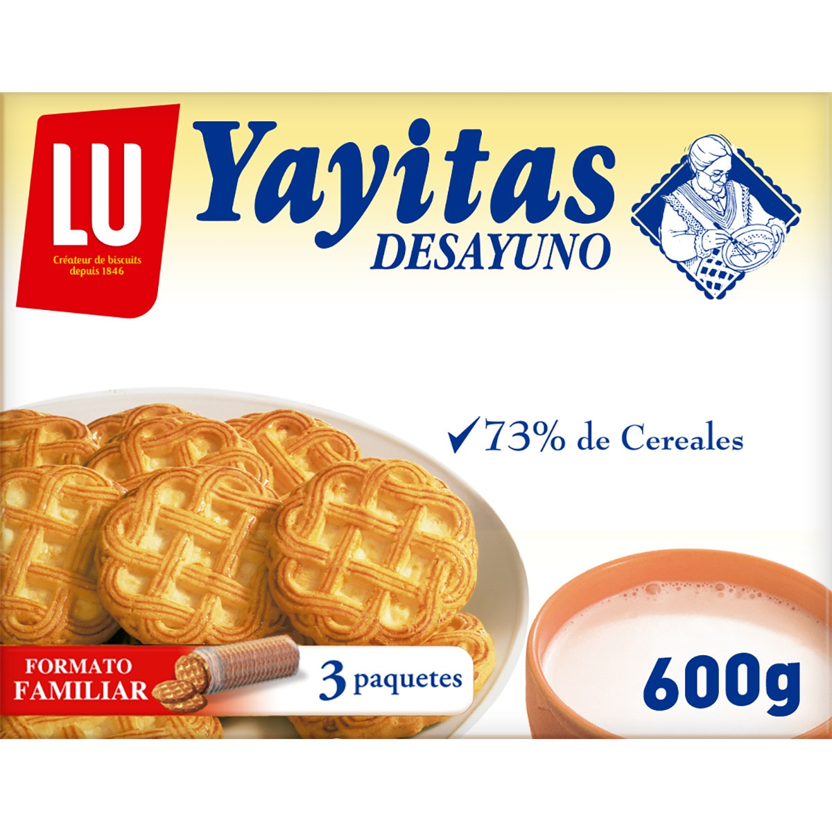 Comprar Galletas doradas al horno caja 600 g · LU YAYITAS ...