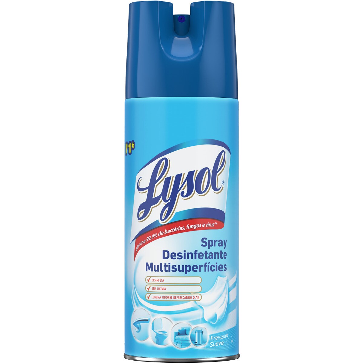 Spray Desinfectante Multisuperfícies embalagem 400 ml · Lysol ...