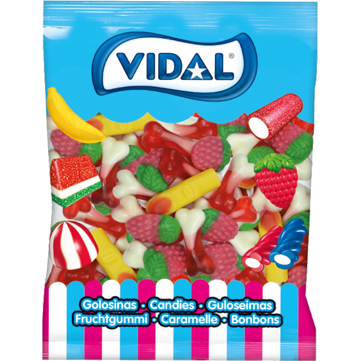 Gomas Sortidas Light embalagem 400 g · Vidal · Supermercado El Corte ...