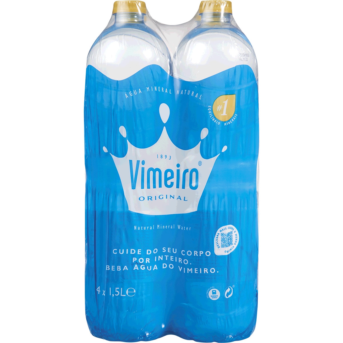 Água sem Gás Original Pack 4 garrafa 1,5 L · Vimeiro · Supermercado El ...