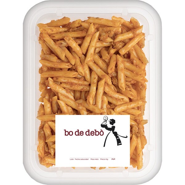 Macarrones boloñesa envase 250 g · BO DE DEBO · Supermercado El Corte Inglés