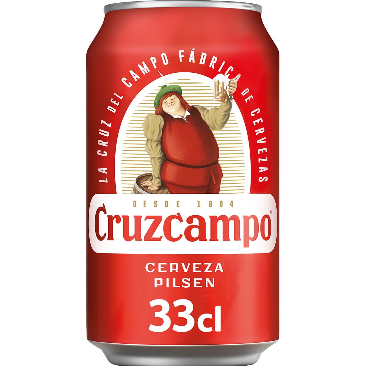 Buy Spanish lager tin 33 cl · CRUZCAMPO · Supermercado El Corte Inglés