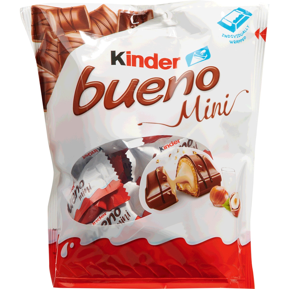 Mini Chocolates embalagem 108 g · Kinder Bueno · Supermercado El Corte ...