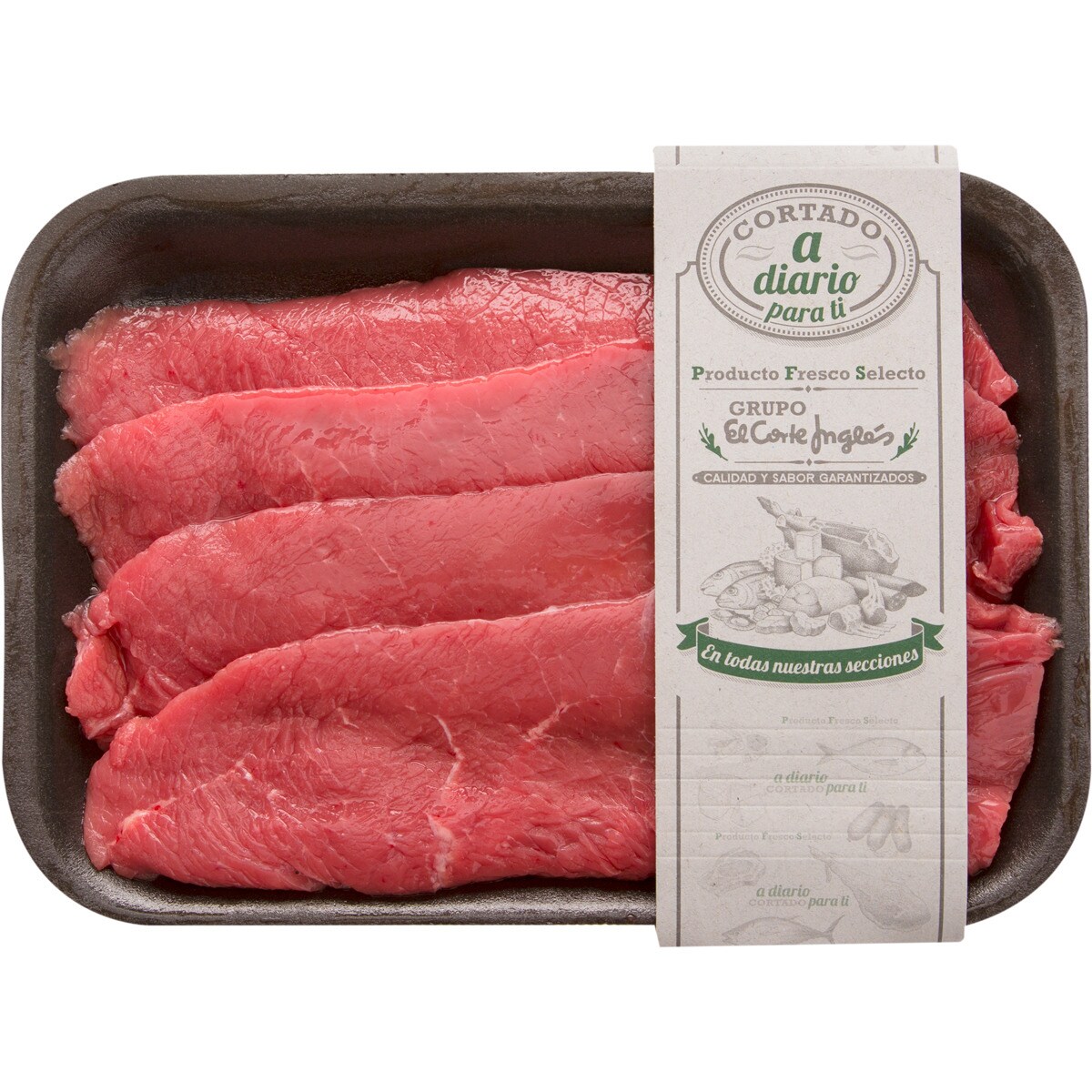 Comprar Filetes de 1ª A de añojo para plancha 4 unidades peso ...