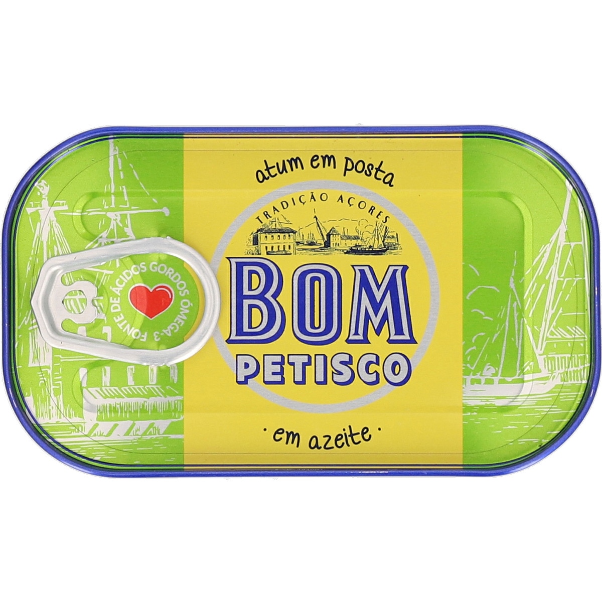 Atum em Azeite Posta lata 120 g · Bom Petisco · Supermercado El Corte ...