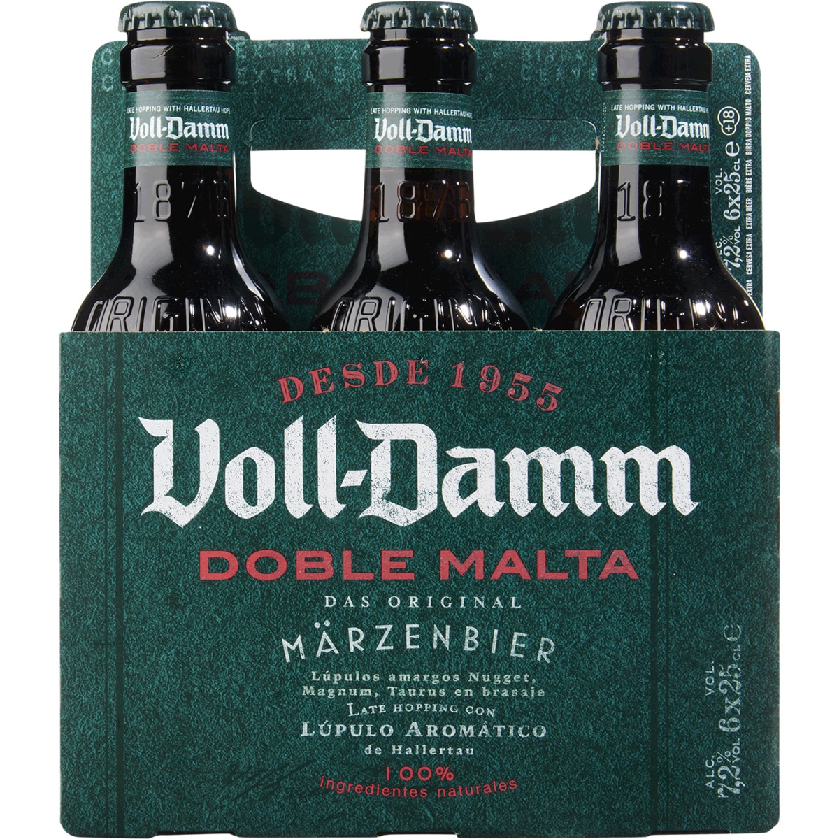 Cerveja de Espanha Pack 6 garrafa 25 cl · Voll-Damm · Supermercado El ...