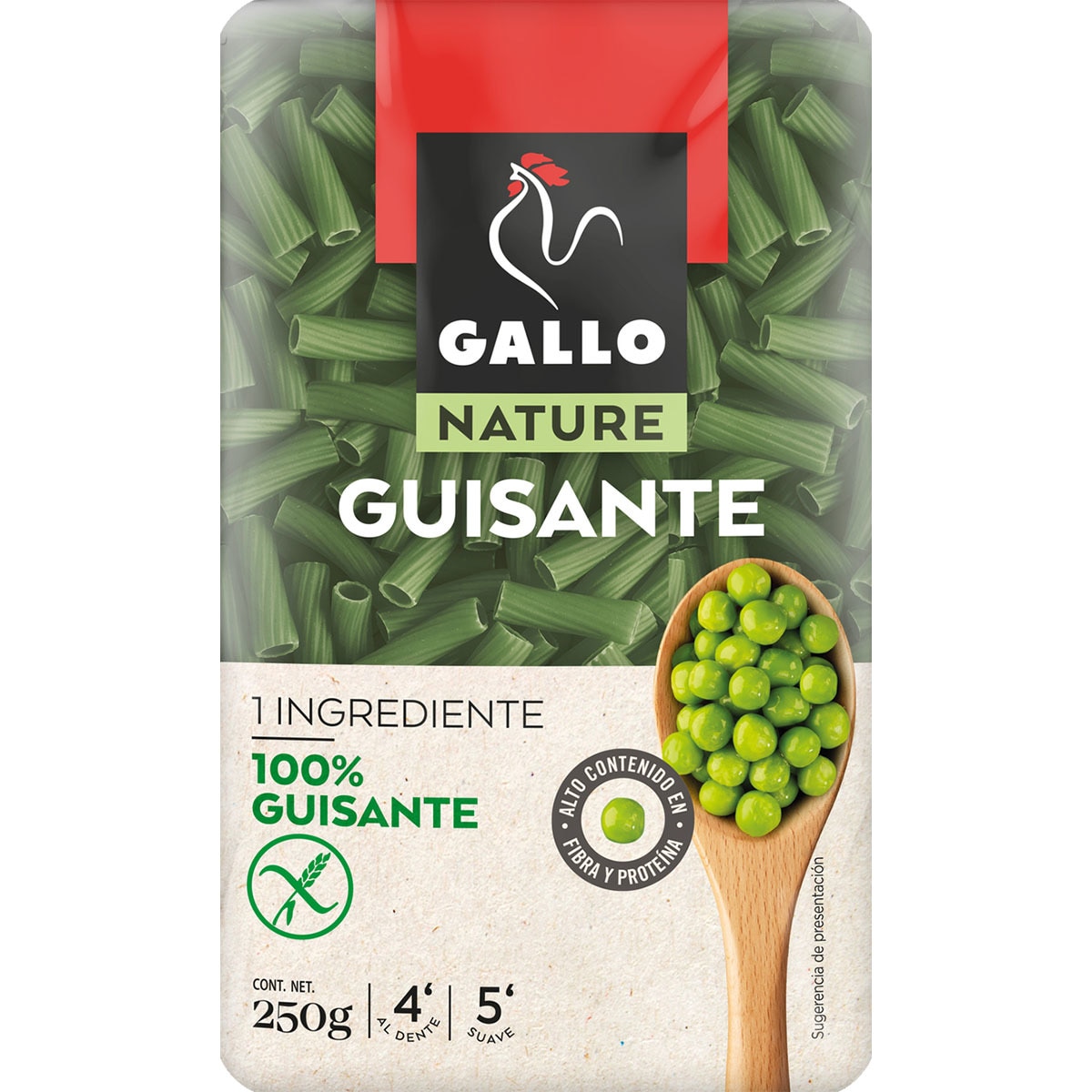 macarrones Nature guisante bolsa 250 g · GALLO · Supermercado El Corte ...