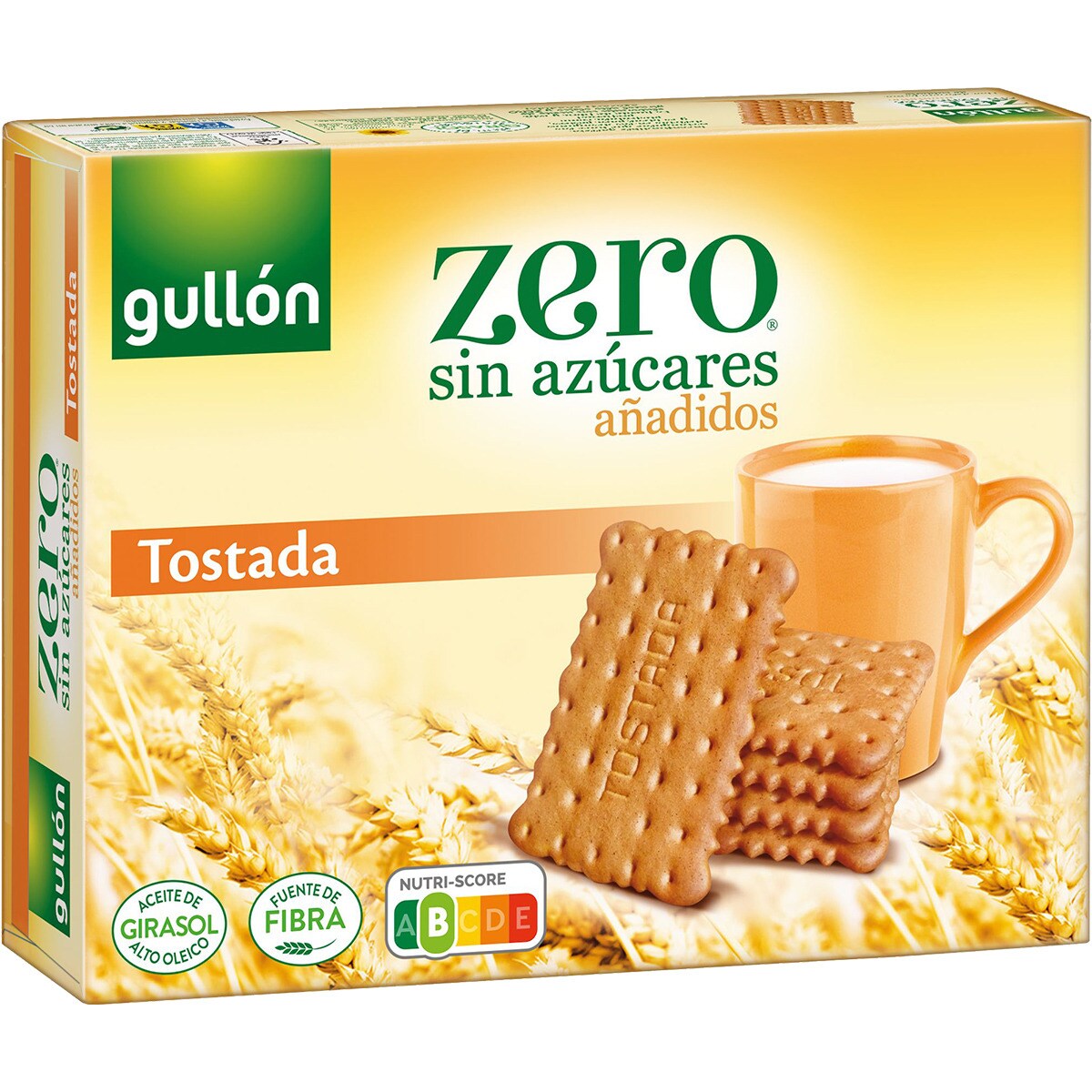 Galletas tostadas sin azúcares añadidos caja 400 g · GULLON ZERO ...