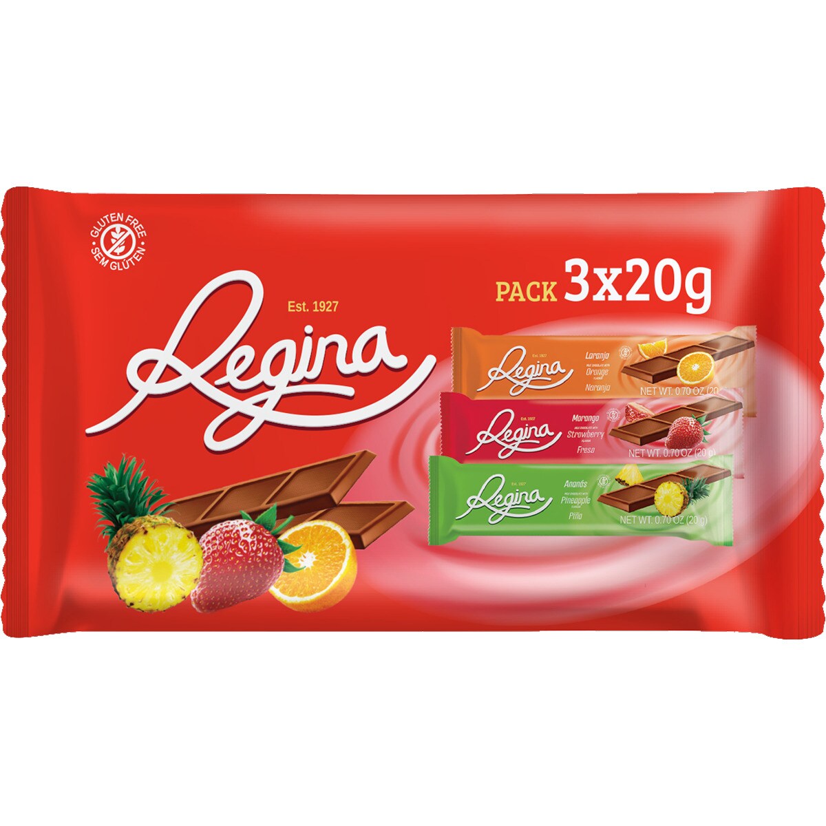 Chocolate com Aromas Pack 3 embalagem 20 g · Regina · Supermercado El ...