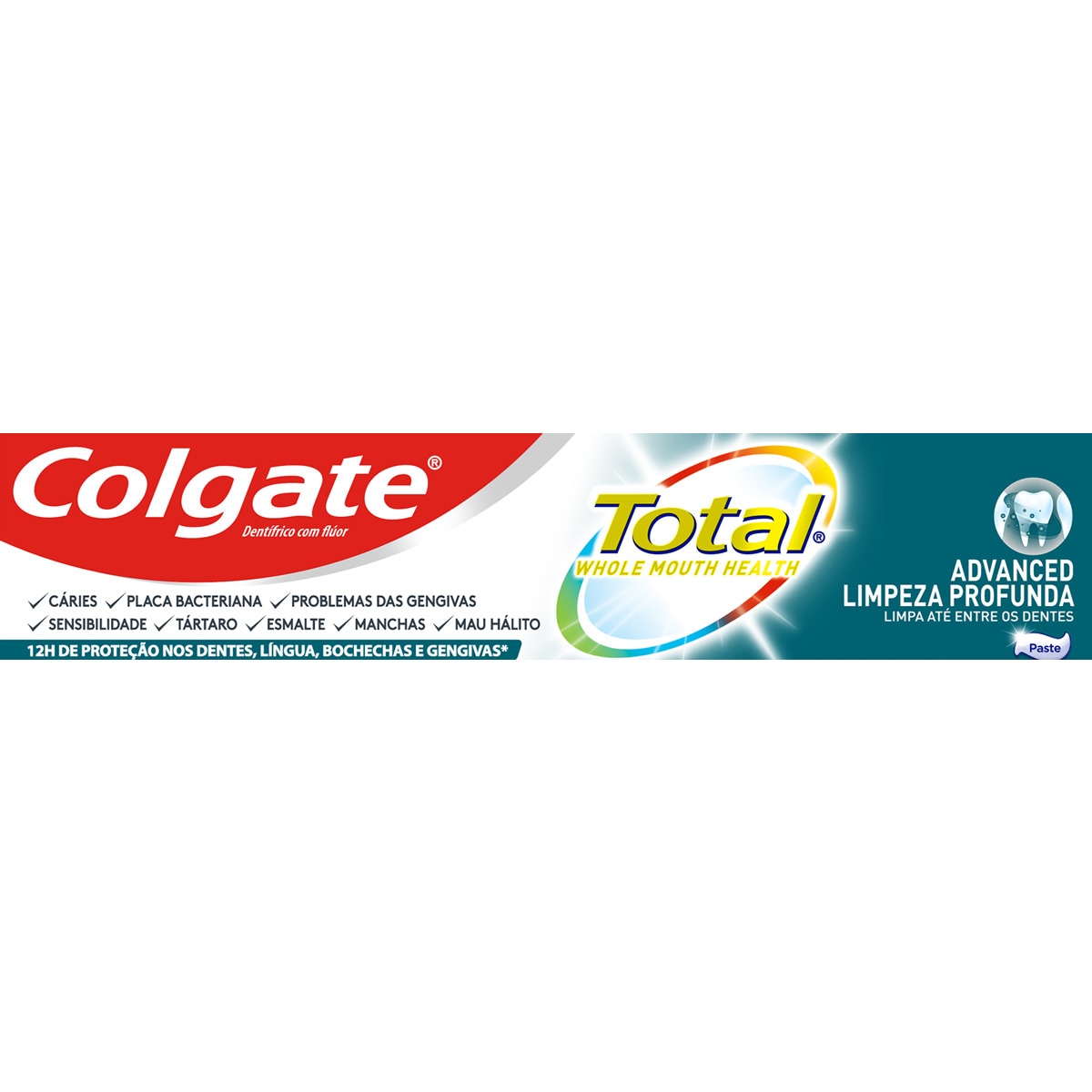 Pasta de Dentes Total Acção Profundidade embalagem 75 ml · Colgate ...