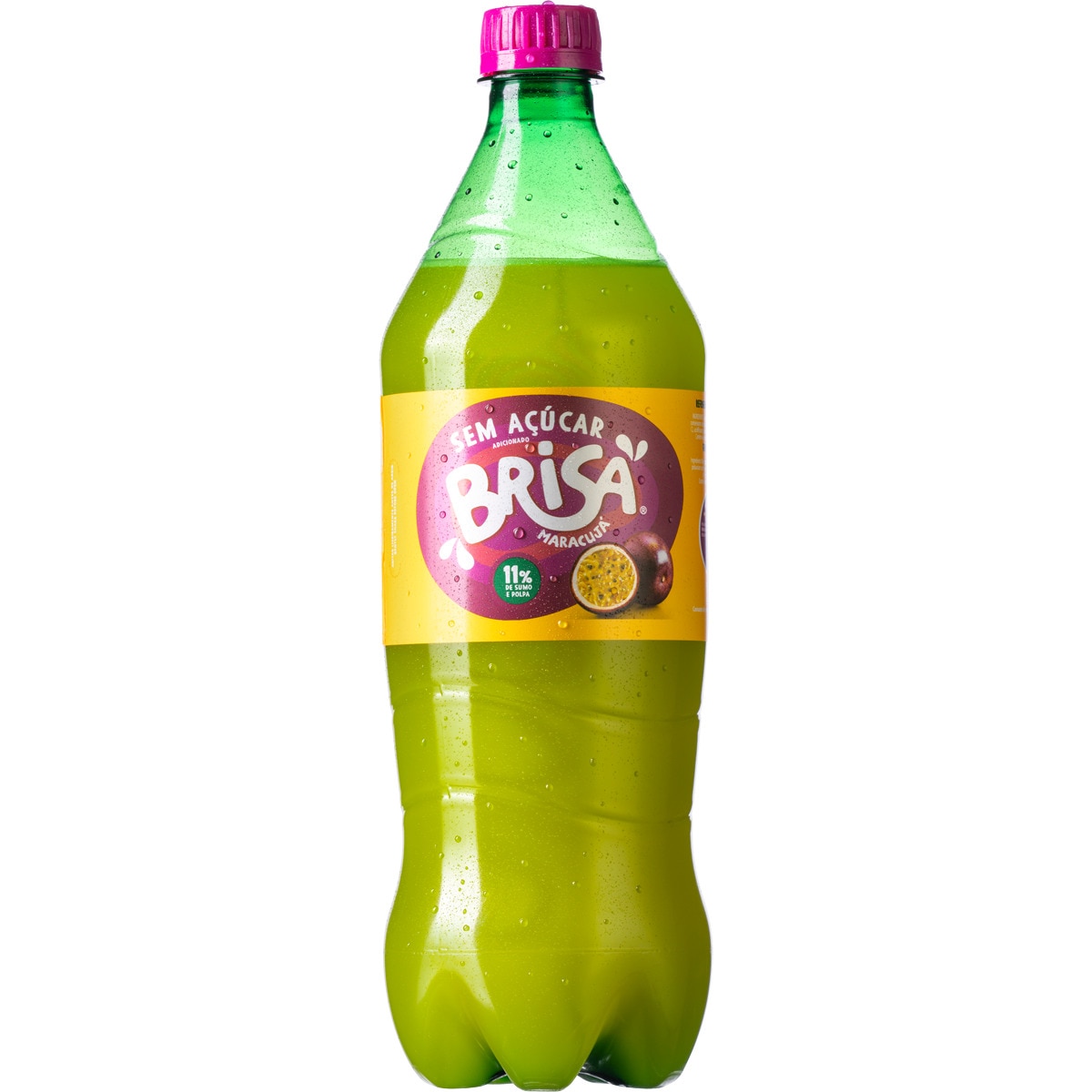 Refrigerante de Maracujá com Gás sem Açúcar garrafa 1 L · Brisa ...