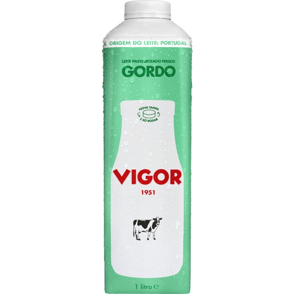 Comprar Leite Gordo Pasteurizado embalagem 1 L · Vigor · Supermercado ...