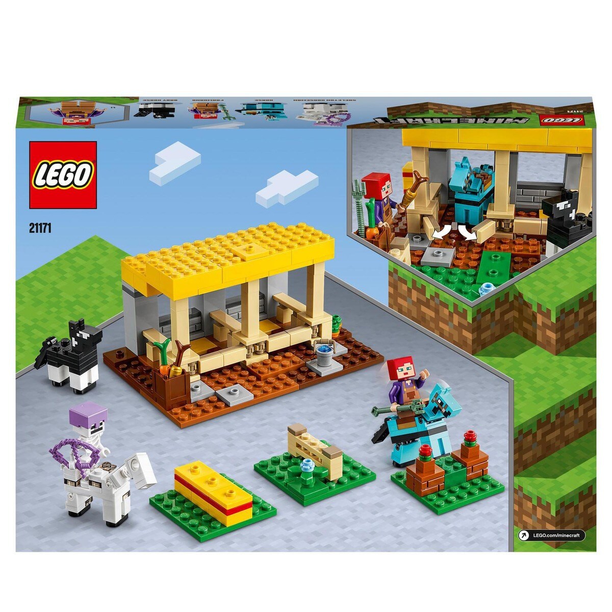 LEGO Minecraft Toy Horse Stable construction set · Toys · El Corte Inglés