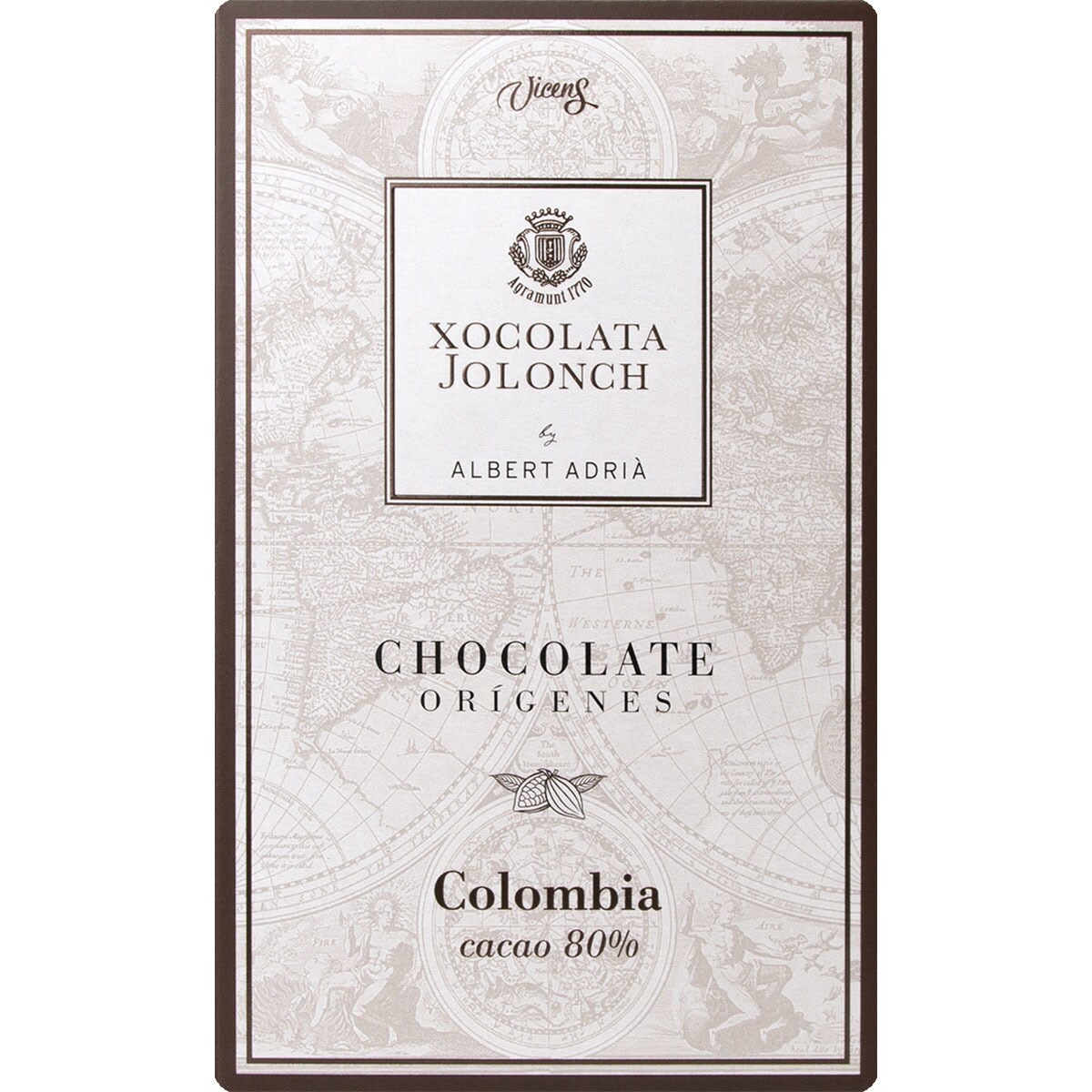 Origins Colombia 80% cocoa dark chocolate tablet 100 g · JOLONCH · Supermercado El Corte Inglés