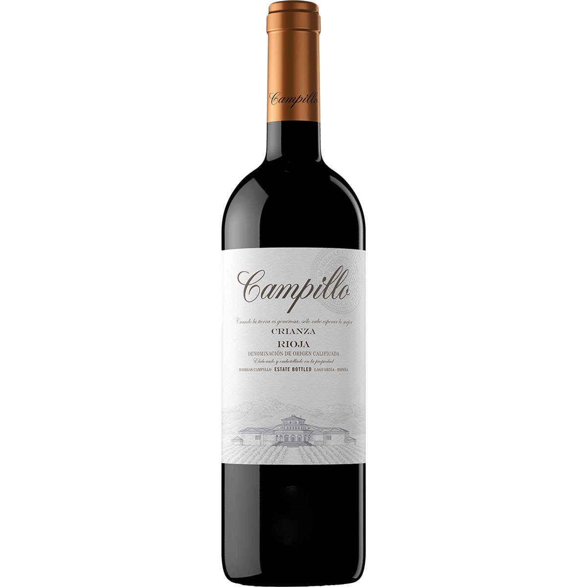 Crianza red wine DOCa Rioja bottle 75 cl · CAMPILLO · Supermercado El ...