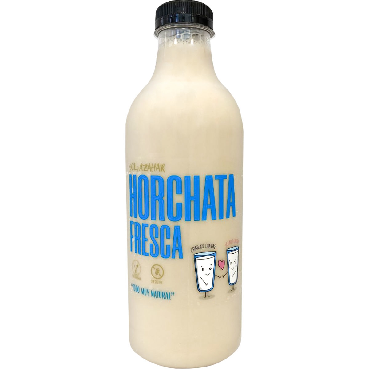 Comprar horchata fresca de chufa sin gluten botella 1 l · SOL Y AZAHAR ...