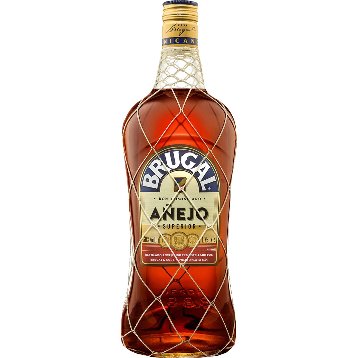 Ron añejo superior dominicano botella 1,75 l · BRUGAL · Supermercado El ...