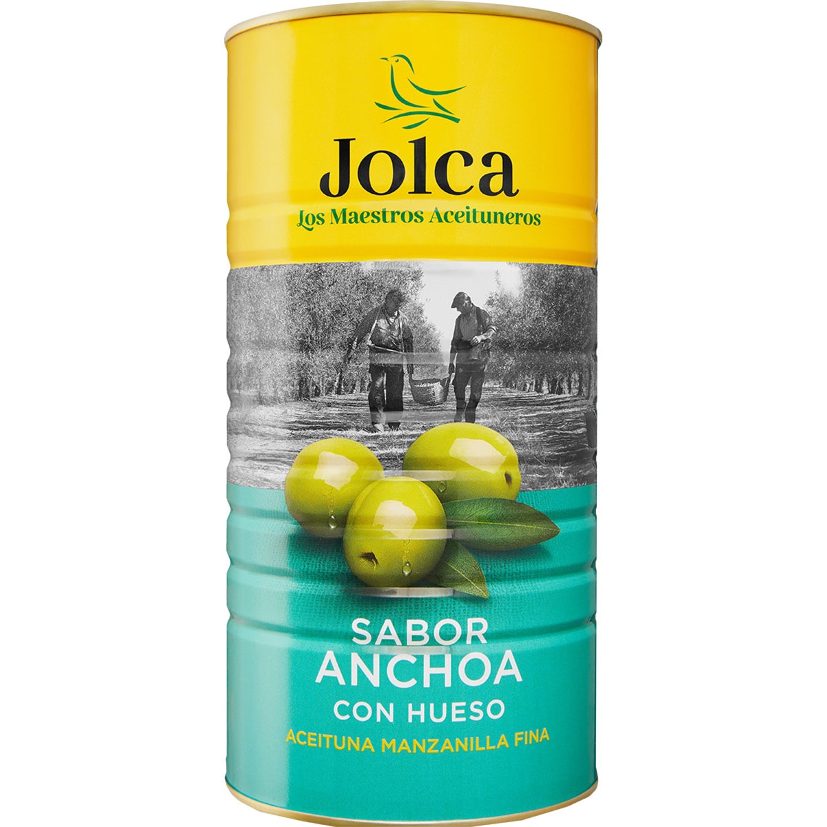 Anchovy flavour fine manzanilla olives with stone tin 750 drained ...