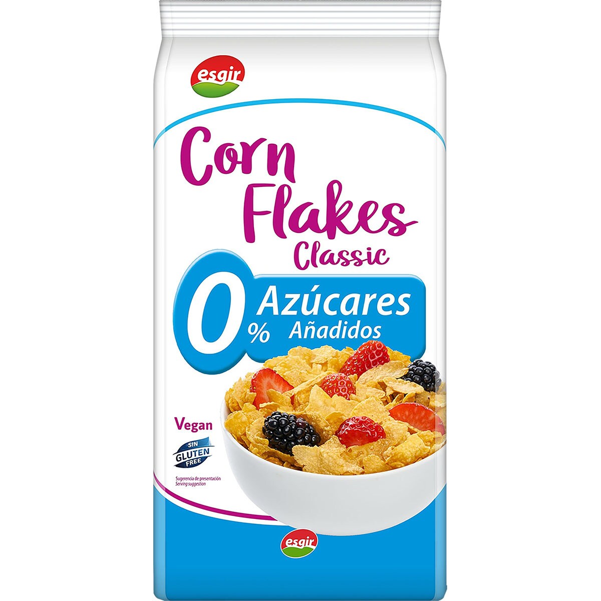 Corn Flakes Classic Cereales De Desayuno Sin Gluten Y Sin Azúcares