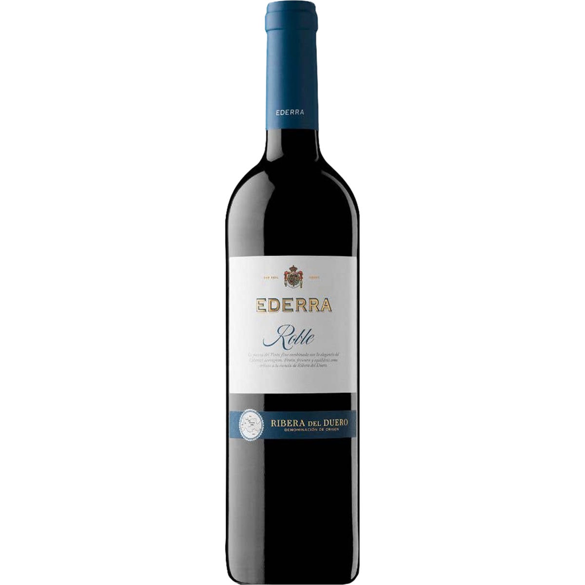 Vino tinto roble DO Ribera del Duero botella 75 cl · EDERRA · Supermercado El Corte Inglés El ...