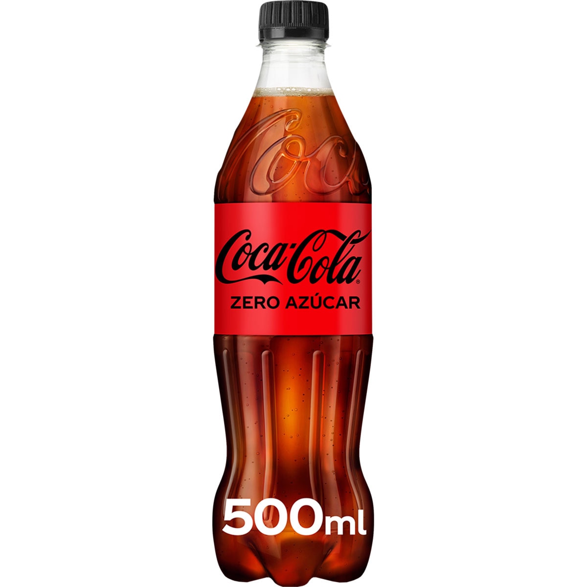 Refresco de cola sin azúcar botella 50 cl · COCA-COLA ZERO ...