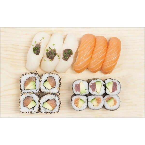 Campeones sushi variado bandeja 16 piezas · SUSHISPOT · Supermercado El Corte Inglés