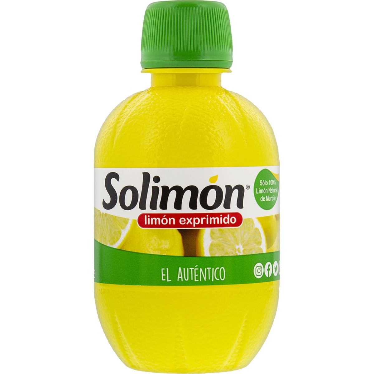 Limón exprimido 100% con vitamina C natural botella 280 ml (contiene el ...