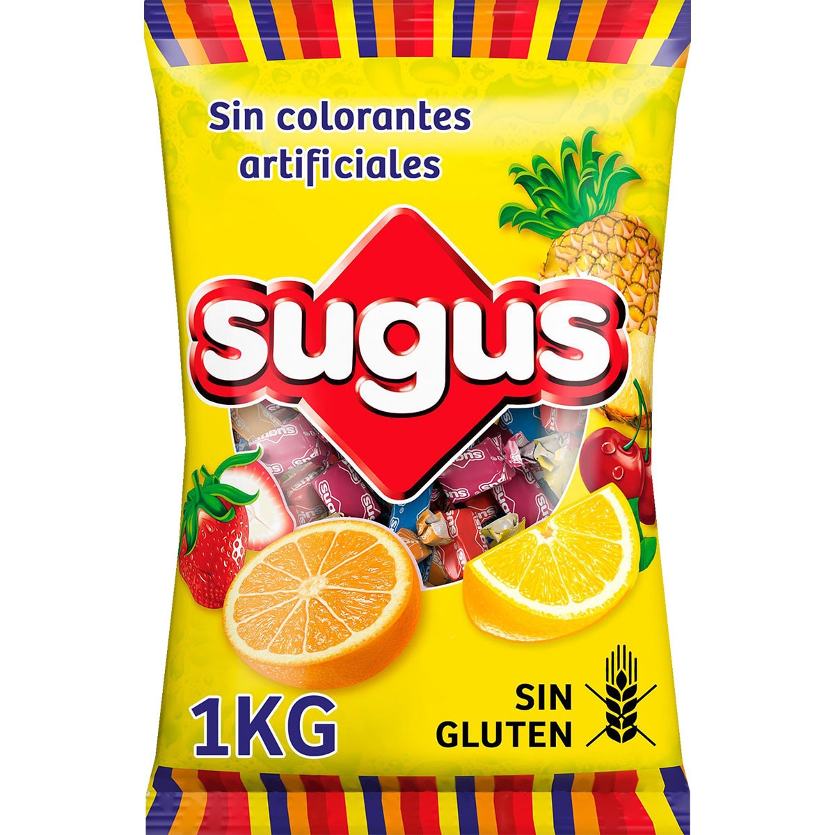 Buy Assorted chewy sweets, gluten-free bag 1 kg · SUGUS · Supermercado ...
