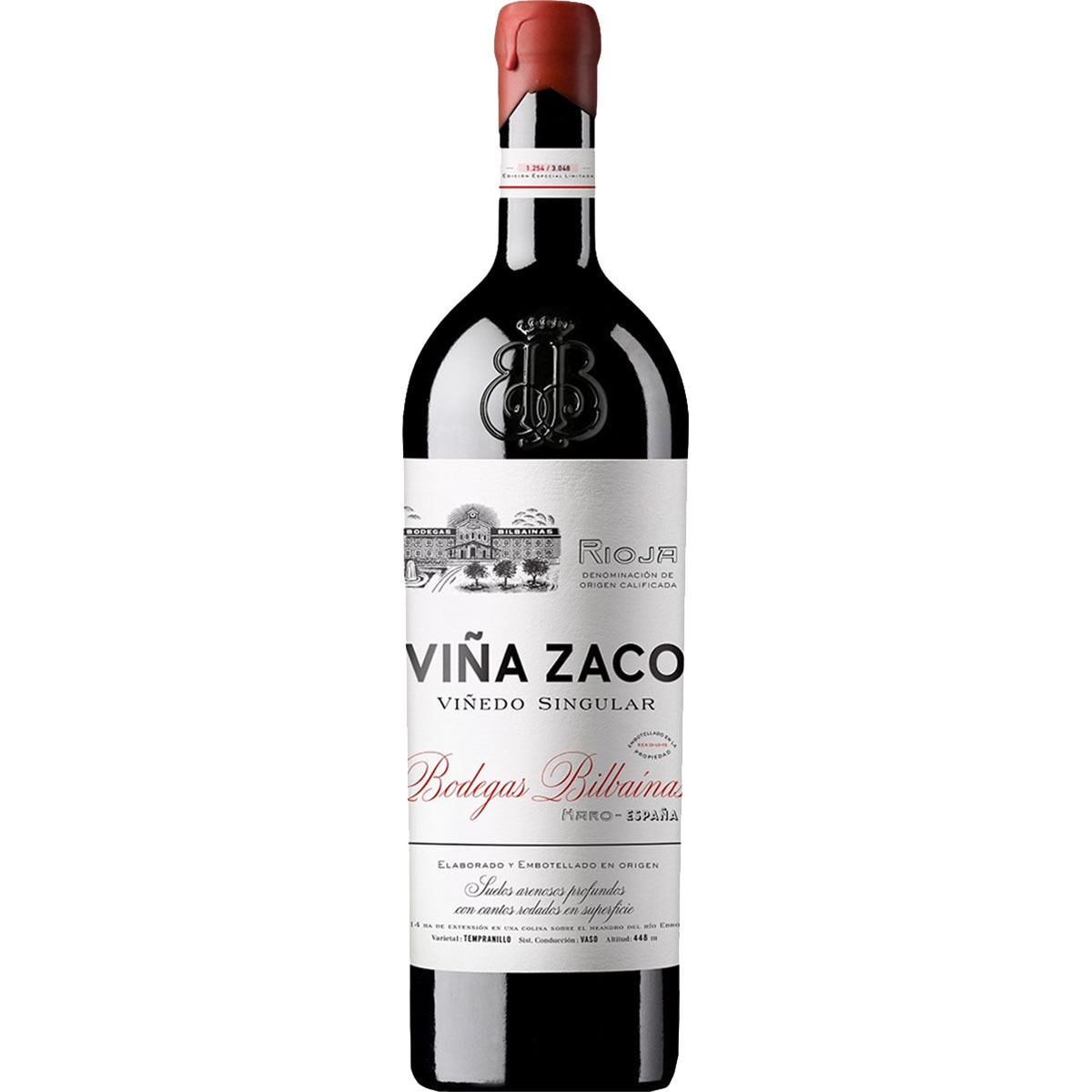 Viñedo Singular reserva red wine DOCa Rioja bottle 75 cl · VIÑA ZACO ...