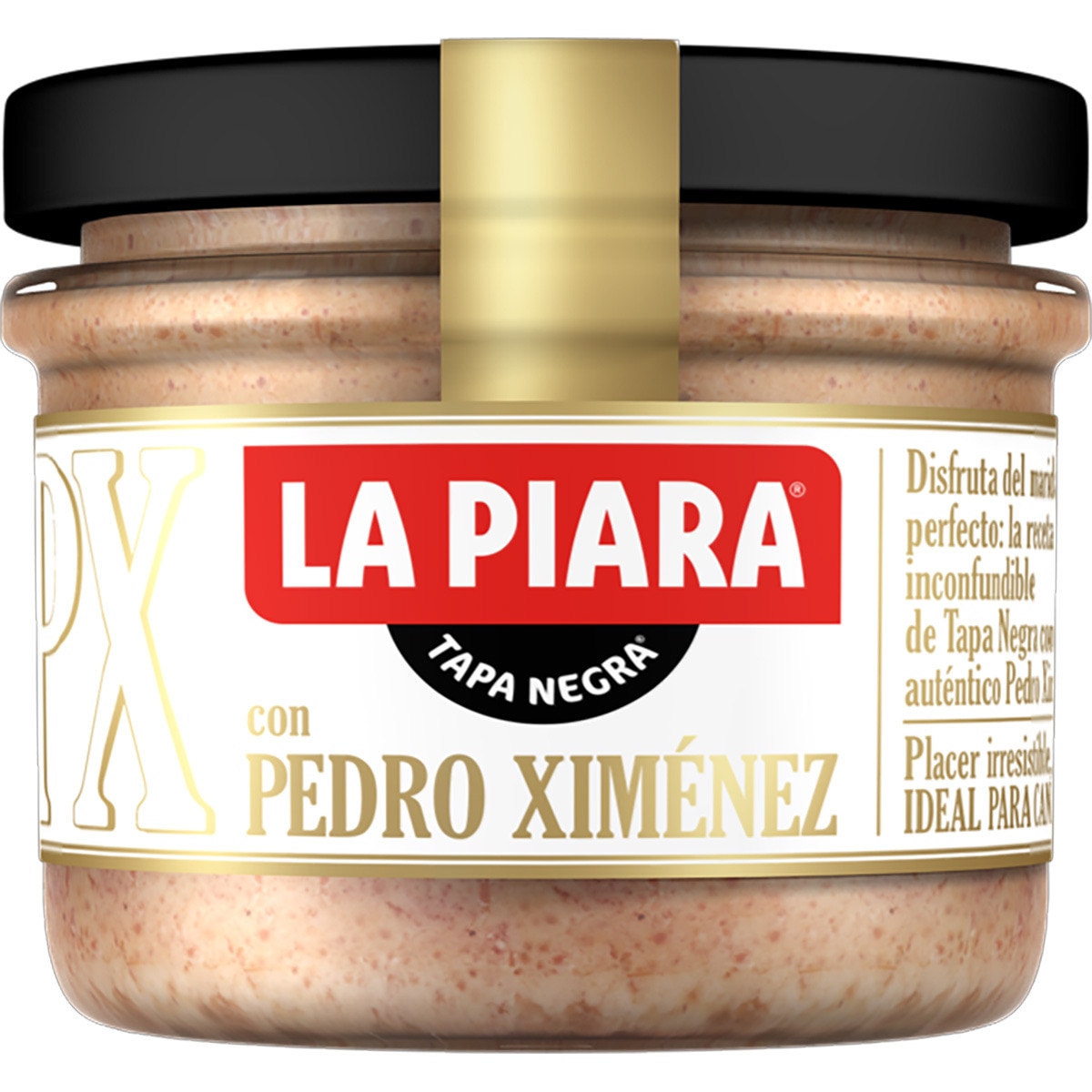Buy Tapa Negra pork liver pâté with Pedro Ximénez flask 110 g · LA ...