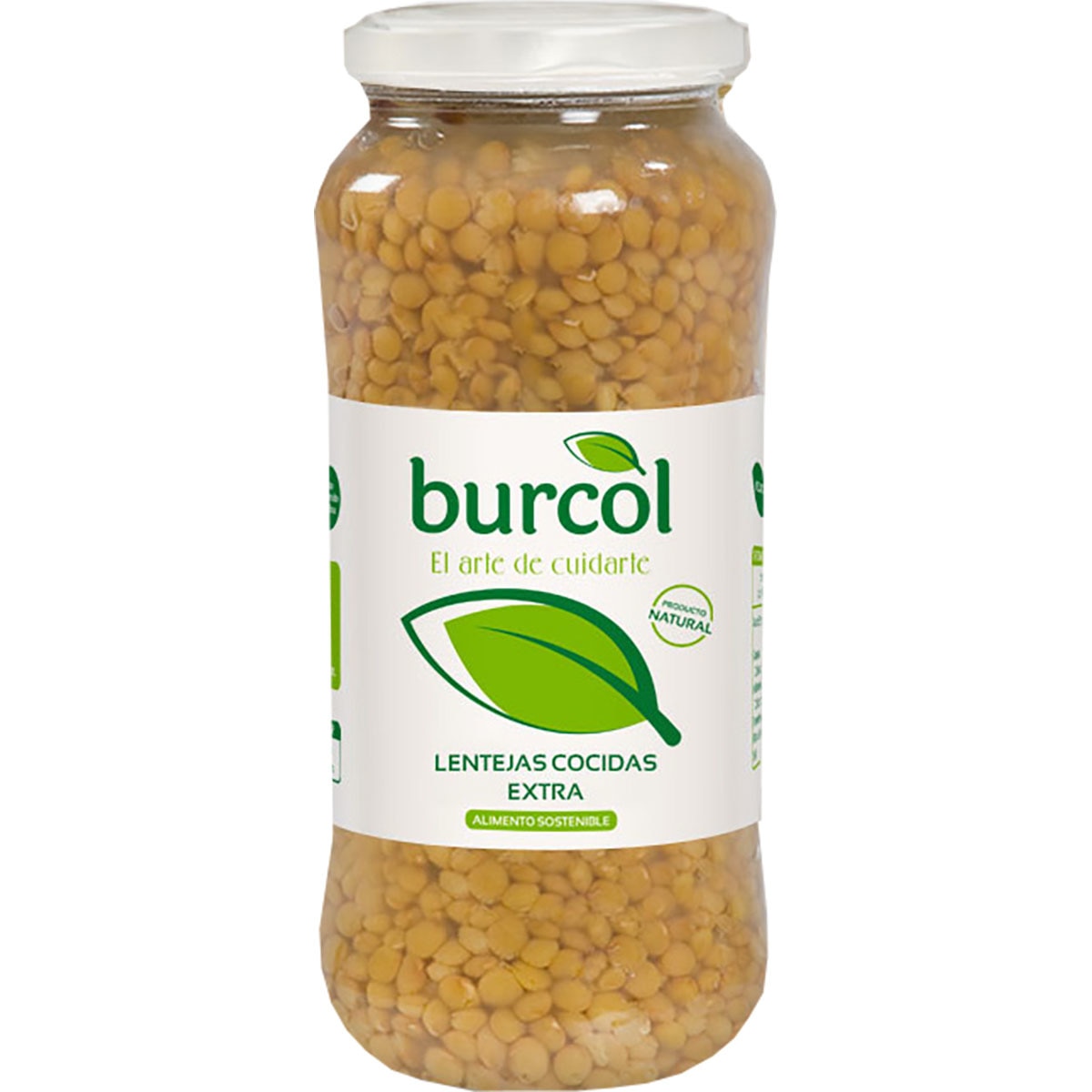 Comprar Lentejas cocidas extra frasco 580 g · BURCOL · Supermercado ...