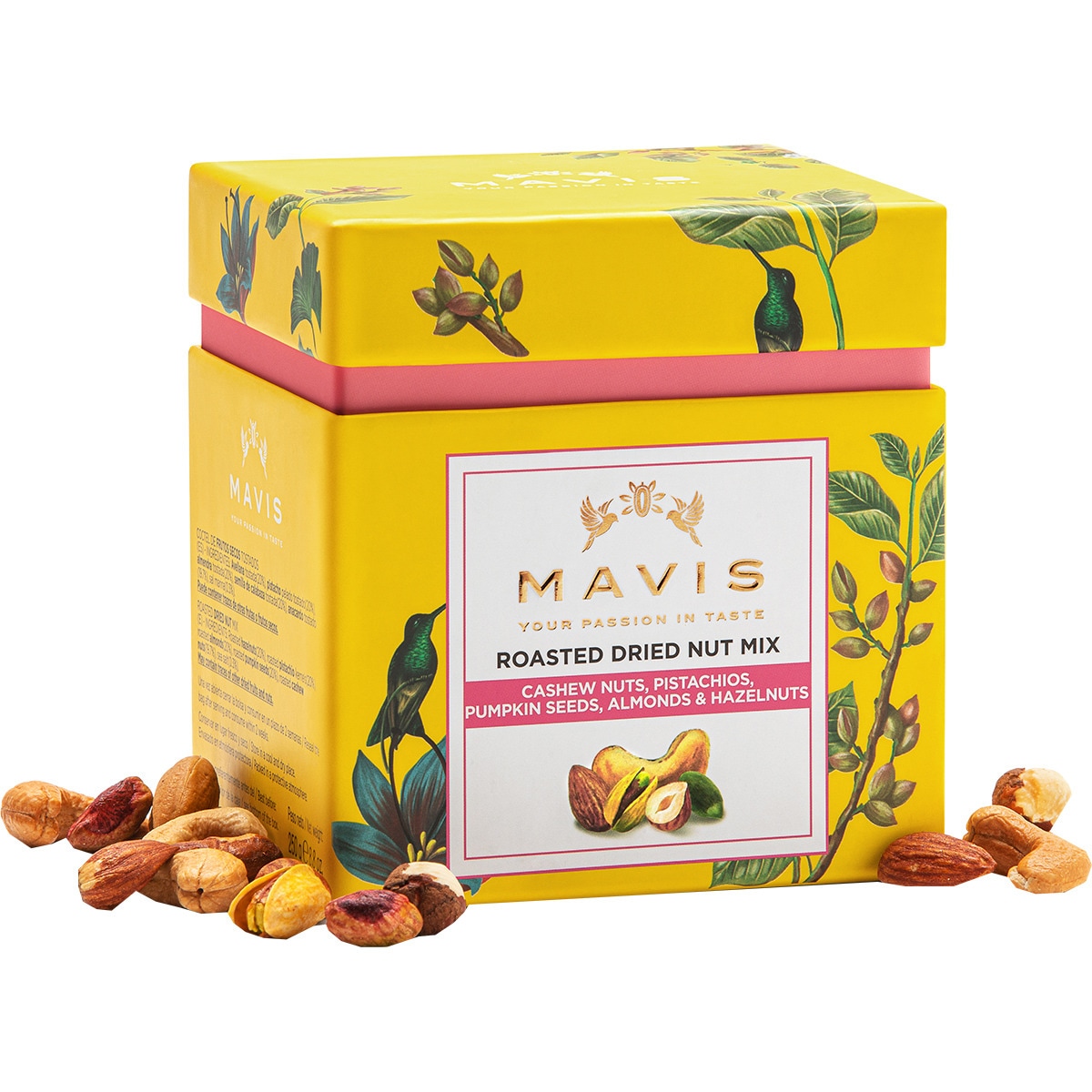 Toasted nut cocktail with salt case 100 g · MAVIS · Supermercado El ...