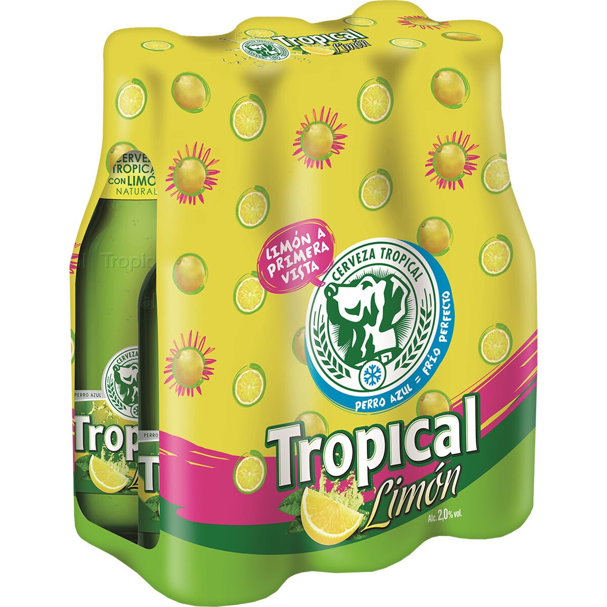 LIMÓN Bier mit natürlicher Zitrone 6er-Pack Flaschen 25 cl · TROPICAL ...