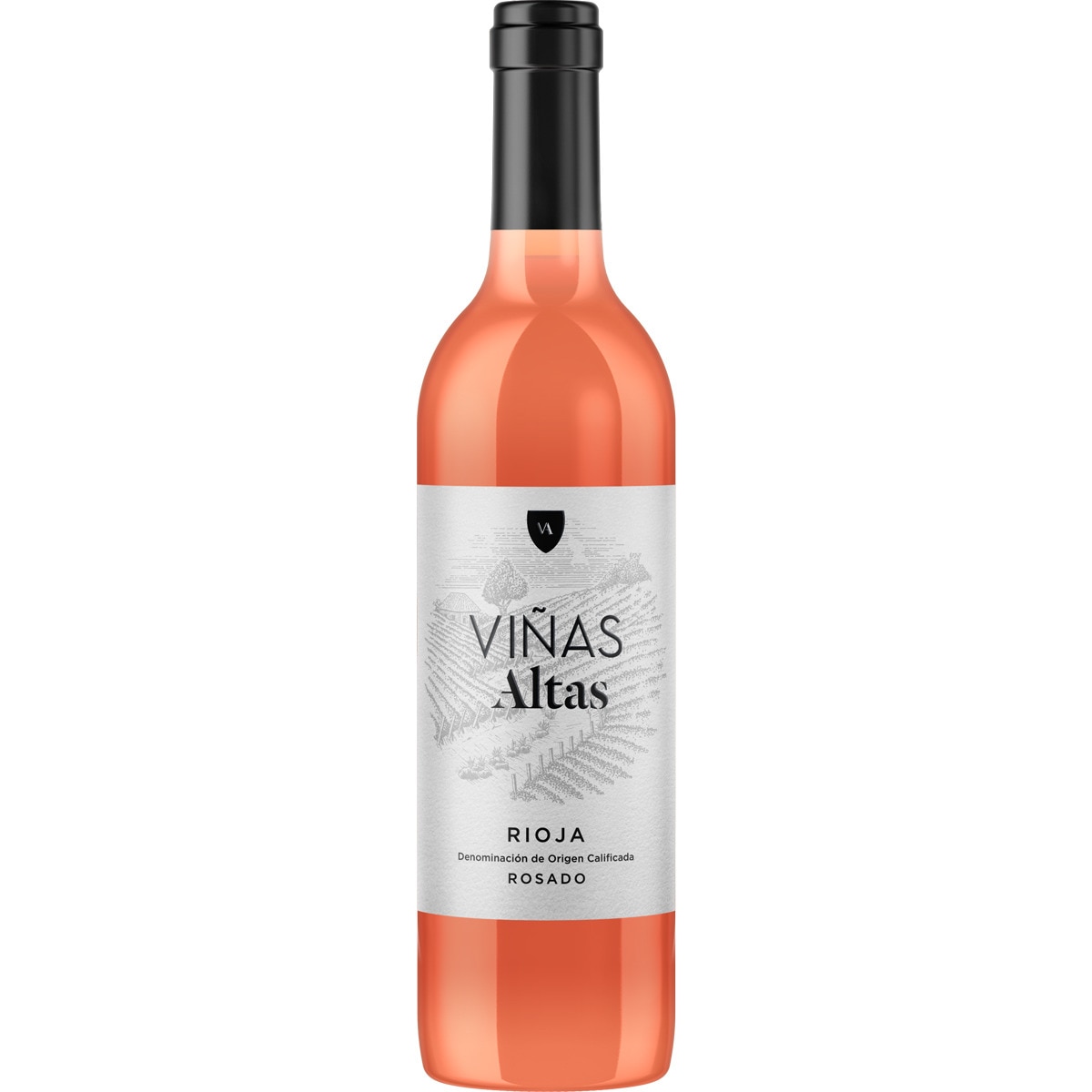 Vino rosado DOCa Rioja botella 75 cl · VIÑAS ALTAS · Supermercado El ...