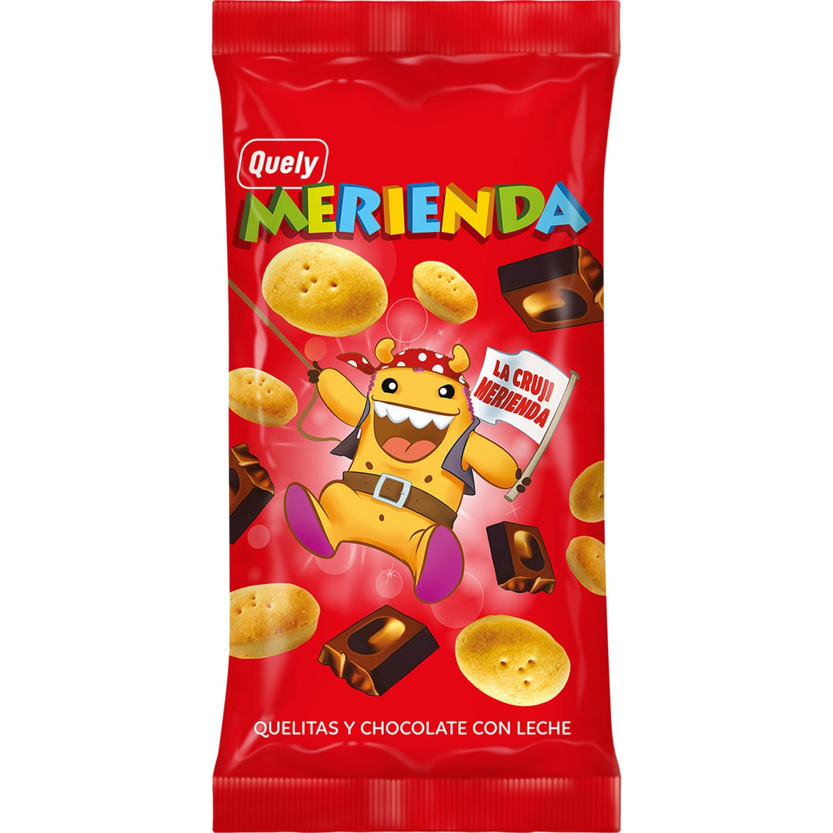 Merienda quelitas with milk chocolate packet 80 g · QUELY ...