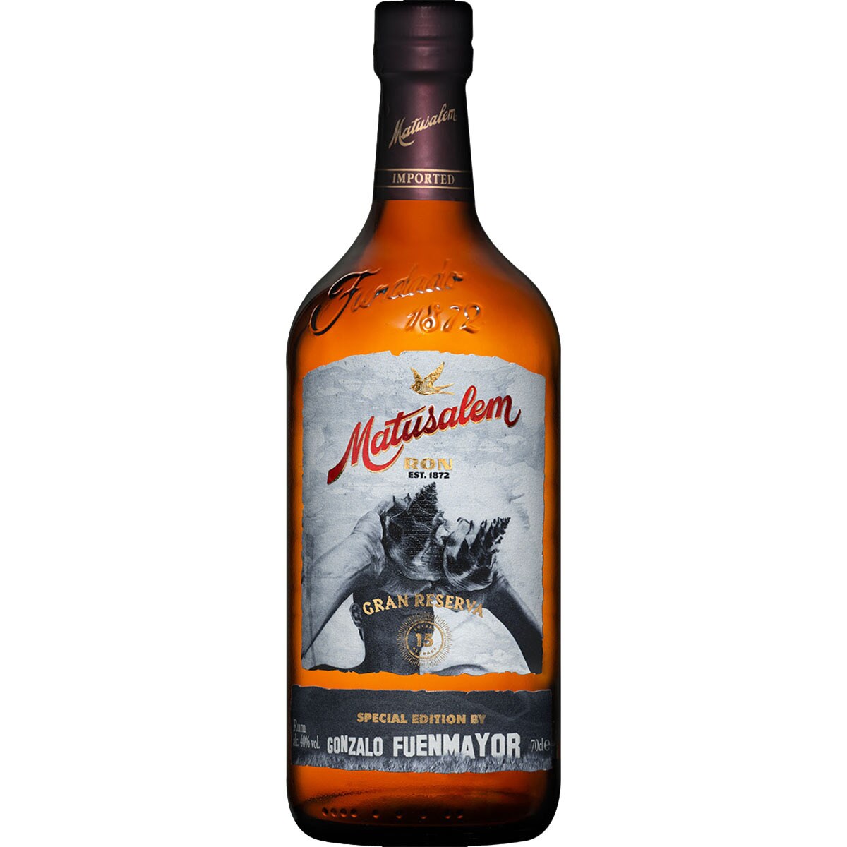 Ron gran reserva 15 años República Dominicana botella 70 cl · MATUSALEM ...