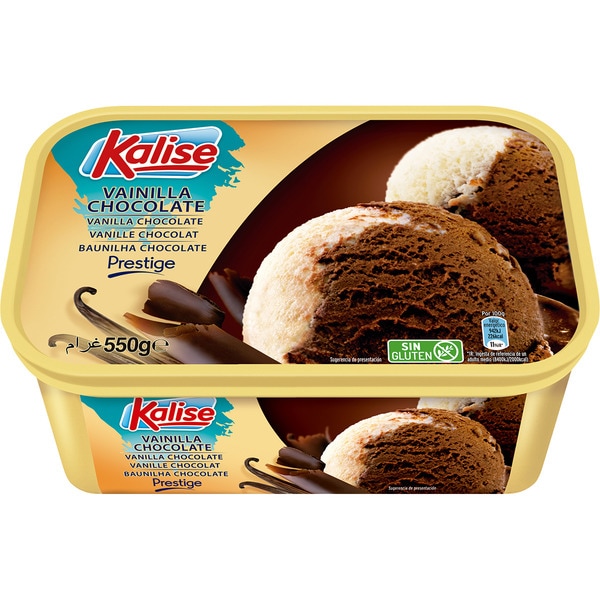 Prestige vainilla chocolate sin gluten tarrina 550 g · KALISE ...