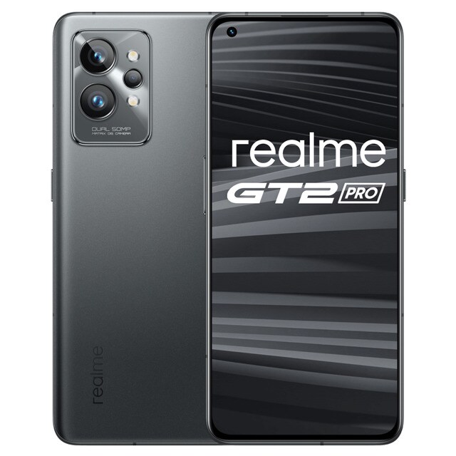 Realme GT 2 Pro 5G 12 GB 256 GB Steel Black Unlocked Mobile Phone Realme GT 2 Pro 5G 12 GB 256 GB Steel Black Unlocked Mobile Phone