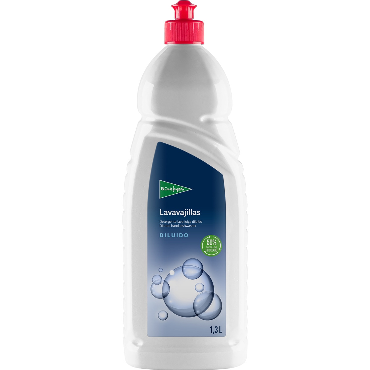 Diluted concentrated washing up liquid bottle 1,3 l · EL CORTE INGLES ...