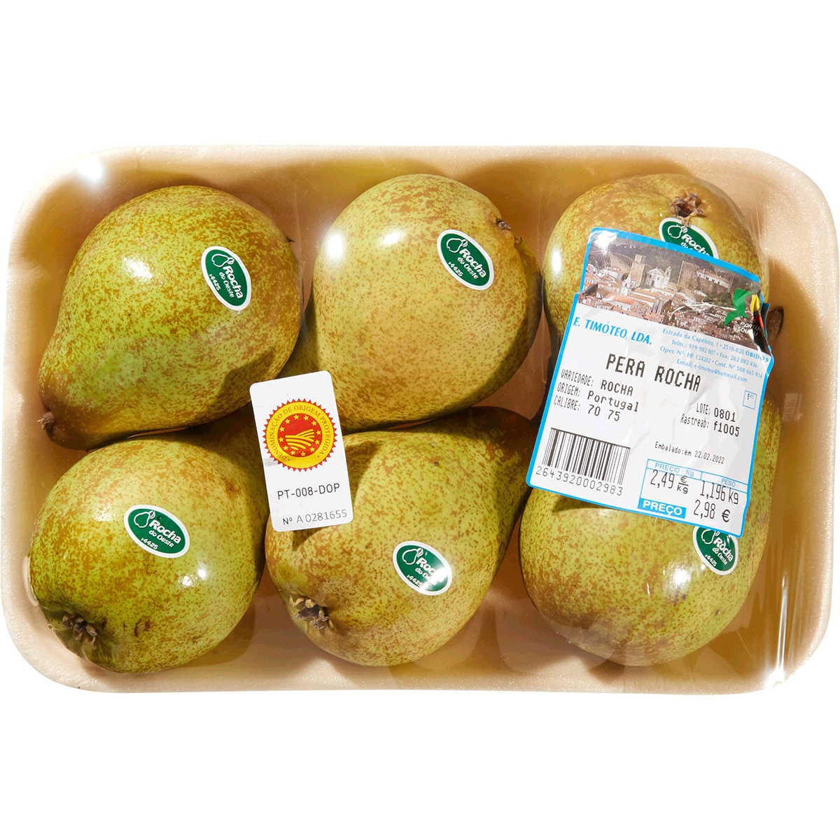 Pêra Rocha 70/75 Peso Aproximado por cuvete 1,2 kg · Supermercado El ...