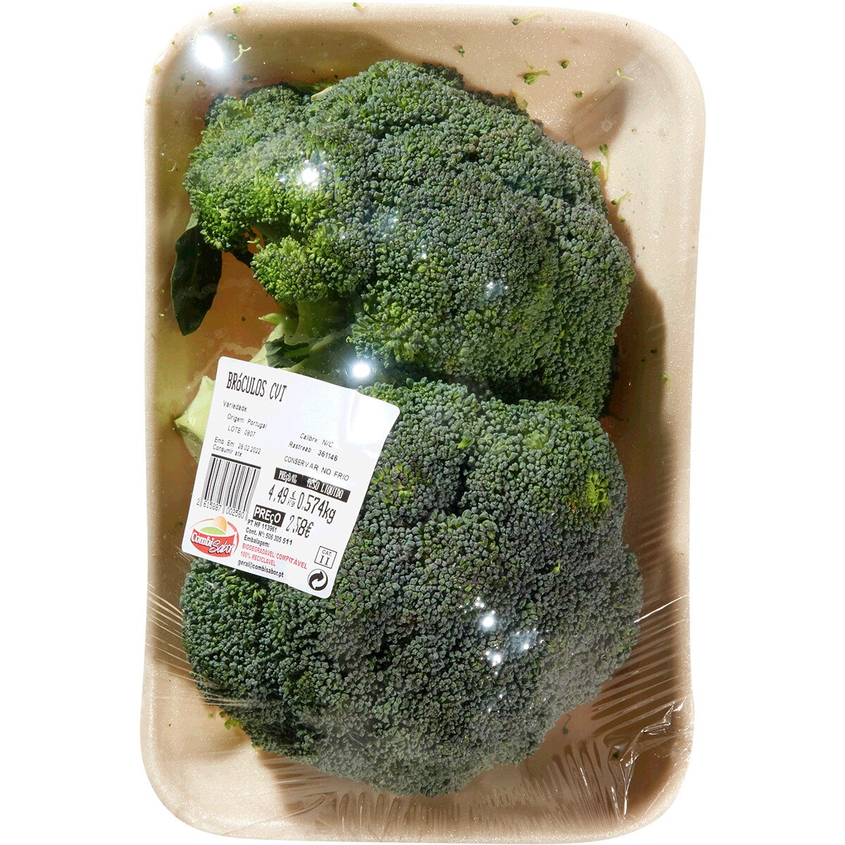 Bróculos Peso Aproximado por cuvete 800 g · Supermercado El Corte ...