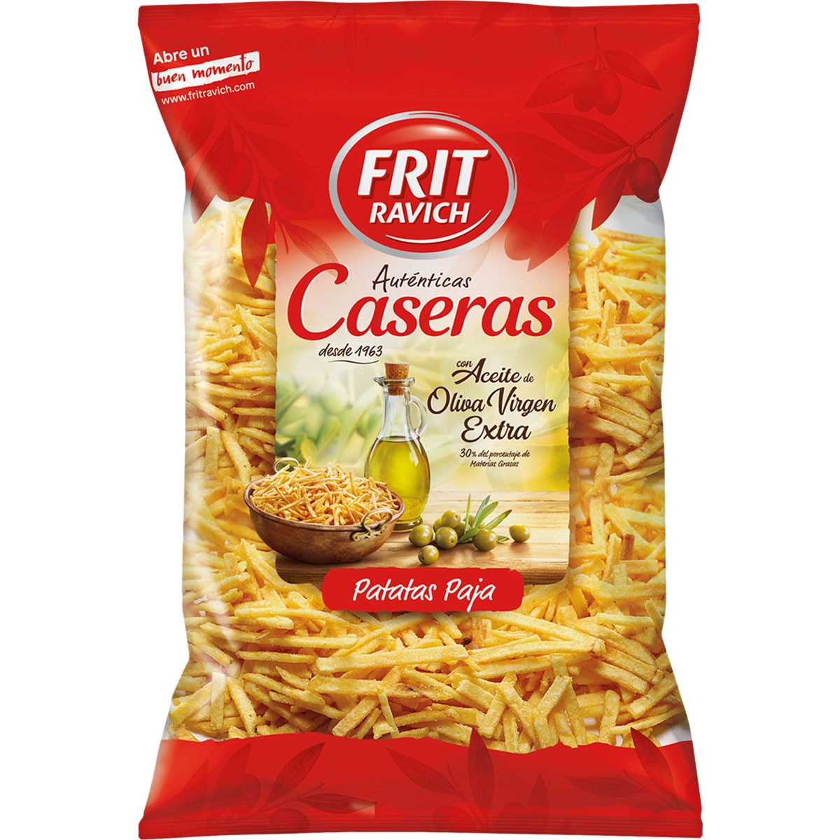 Patatas fritas paja con aceite de oliva virgen bolsa 150 g · FRIT ...