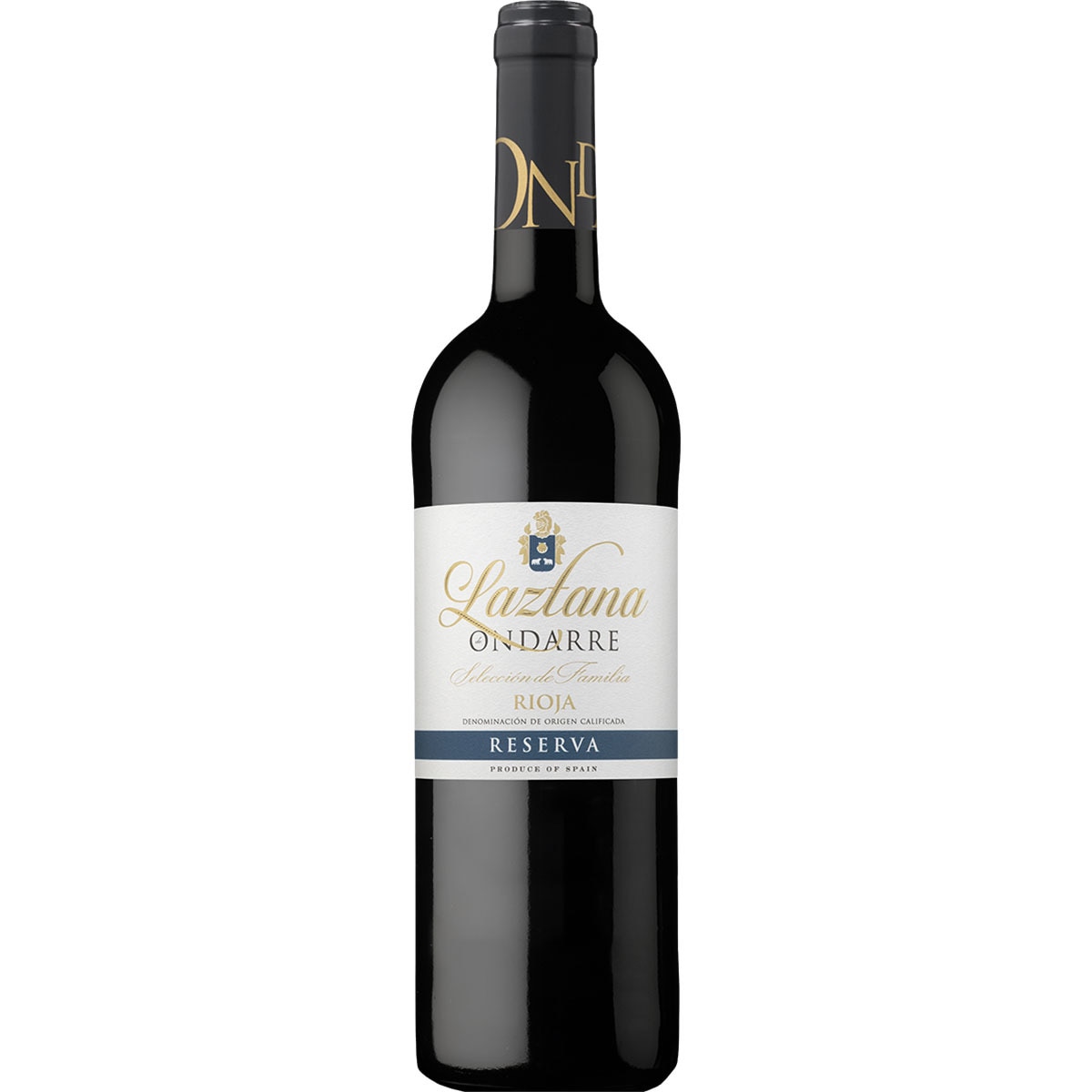 Comprar Laztana vino tinto reserva DOCa Rioja botella 75 cl · ONDARRE ...