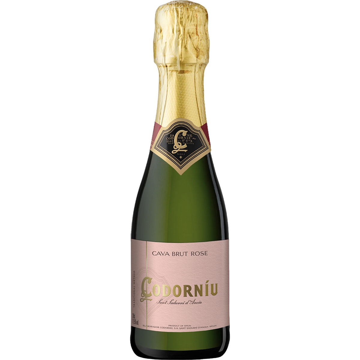 Comprar Cava brut rosado botella 20 cl · CODORNIU · Supermercado ...